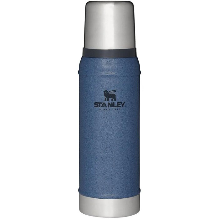Stanley Klasik Vakumlu Paslanmaz Çelik Termos Mavi 0.75 LT Parlak.com.tr'de